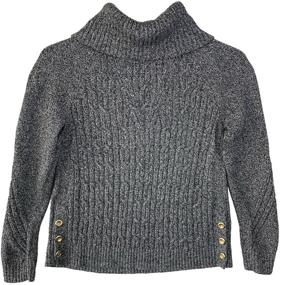 Talbots | Sweaters | Talbots Turtleneck Sweater Women Small 0 Cotton ...